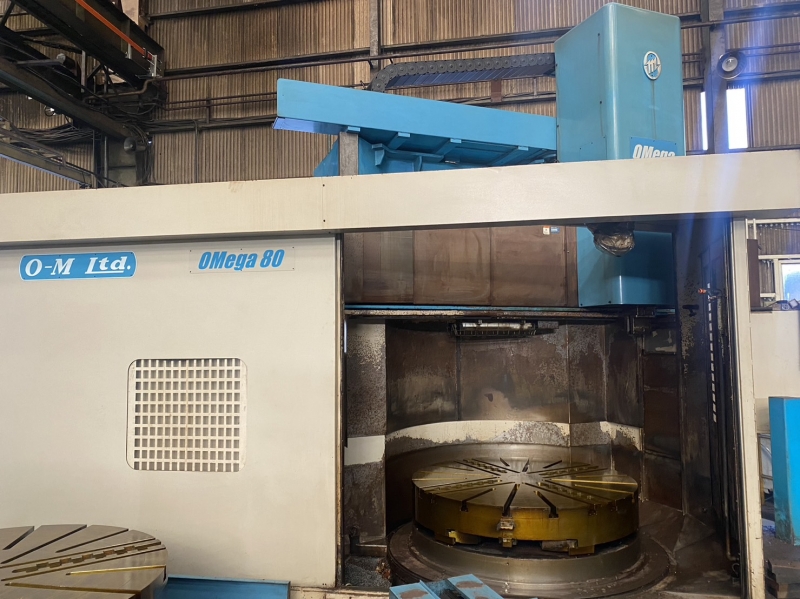 NC立旋盤オーエムOMEGA80｜中古工作機械の販売、買取ならエイケイテクノス
